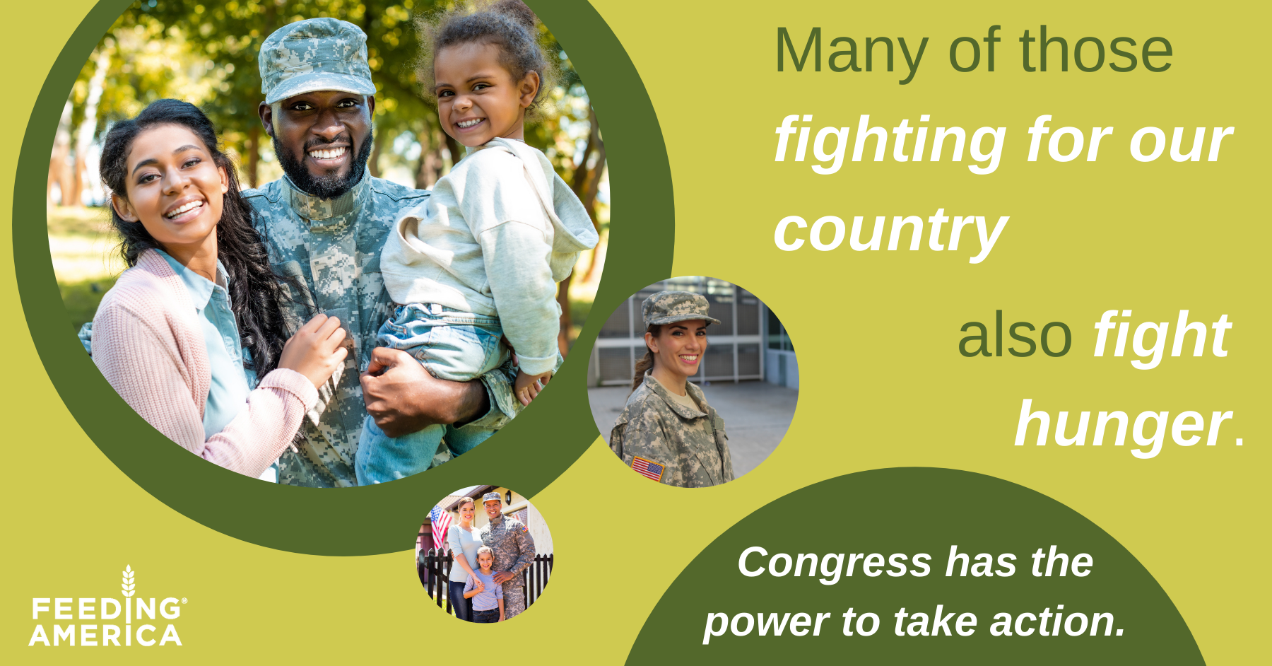 Help end military hunger - Feeding Washington